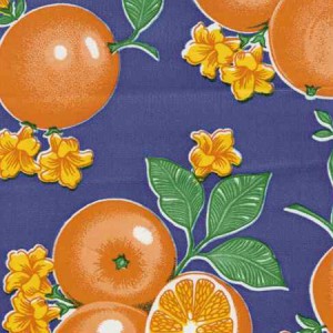 Pears + Apples Blue Oil Cloth – WACKO Los Angeles