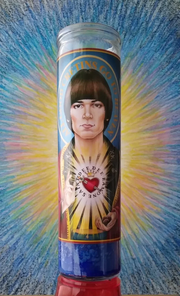 Saint Dee Dee Ramone Candle – WACKO Los Angeles