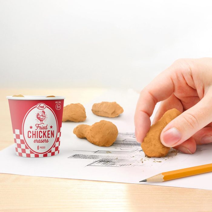 Fried Chicken Erasers – WACKO Los Angeles