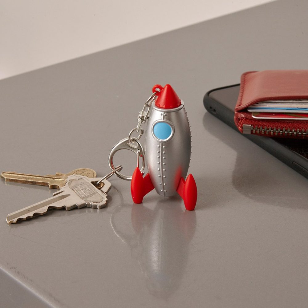 Rocket Ship Keychain Wacko Los Angeles