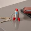 Rocket Ship Keychain – WACKO Los Angeles