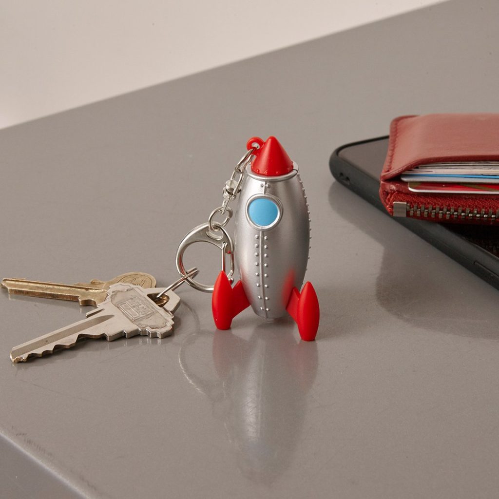 Rocket Ship Keychain – WACKO Los Angeles