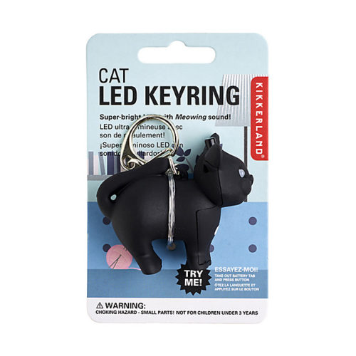 Cat Light-Up Keychain with Sound – WACKO Los Angeles