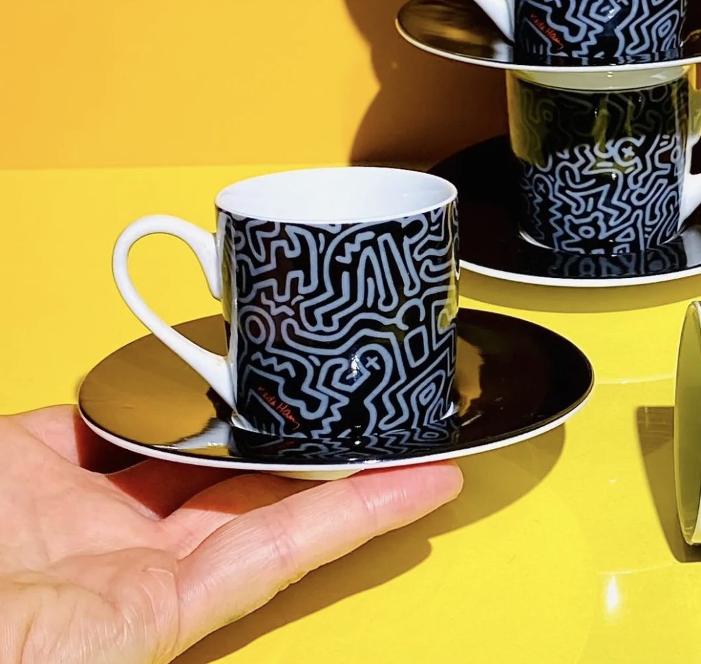 Keith Haring Espresso Cup Set – WACKO Los Angeles
