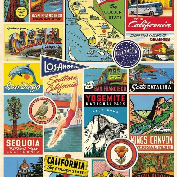 California Map Flap Wrap/ Poster – WACKO Los Angeles