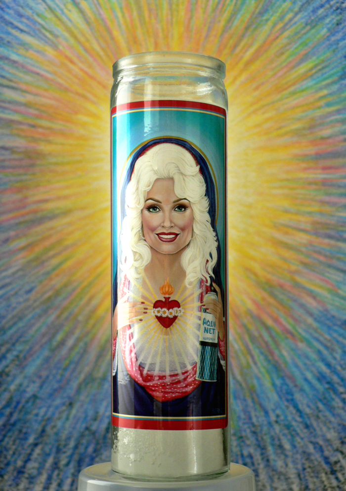Saint Dolly Parton Candle – WACKO Los Angeles