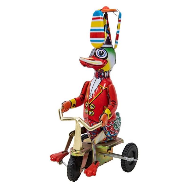 Duck On Bike Tin Wind-Up – WACKO Los Angeles