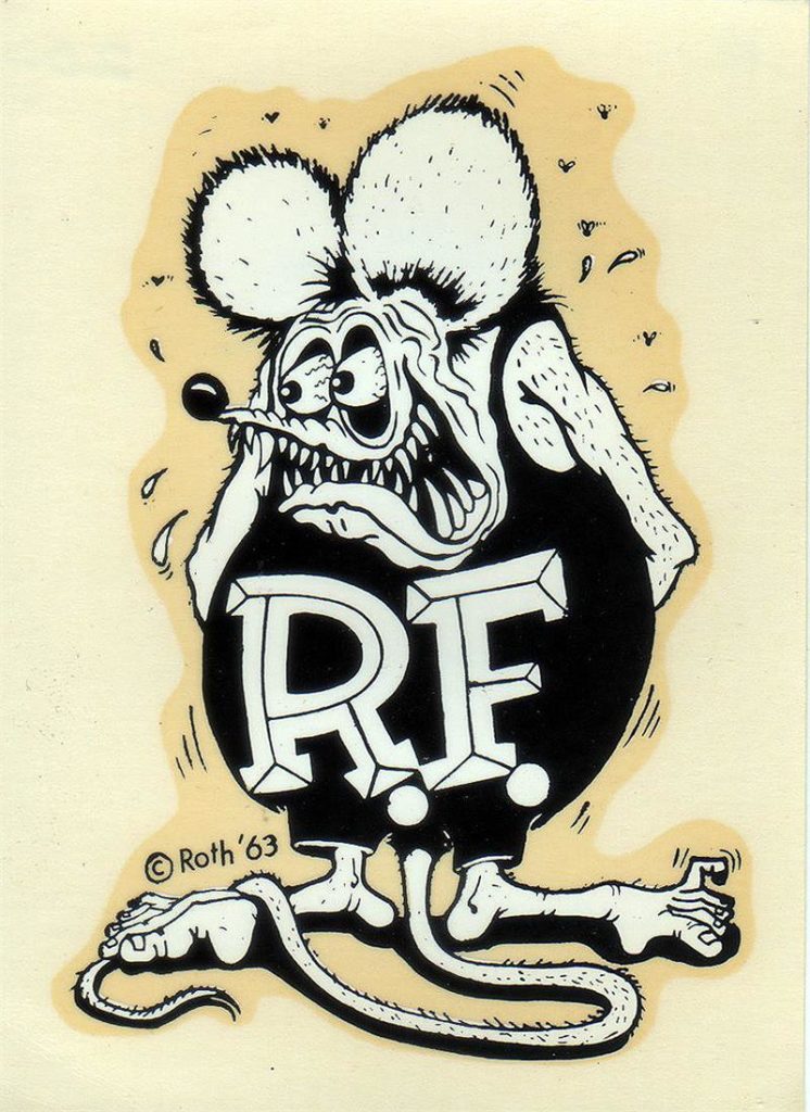 Rat Fink Decal – WACKO Los Angeles