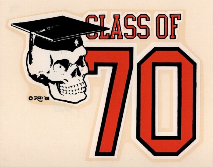 Class of ‘70 Decal – WACKO Los Angeles