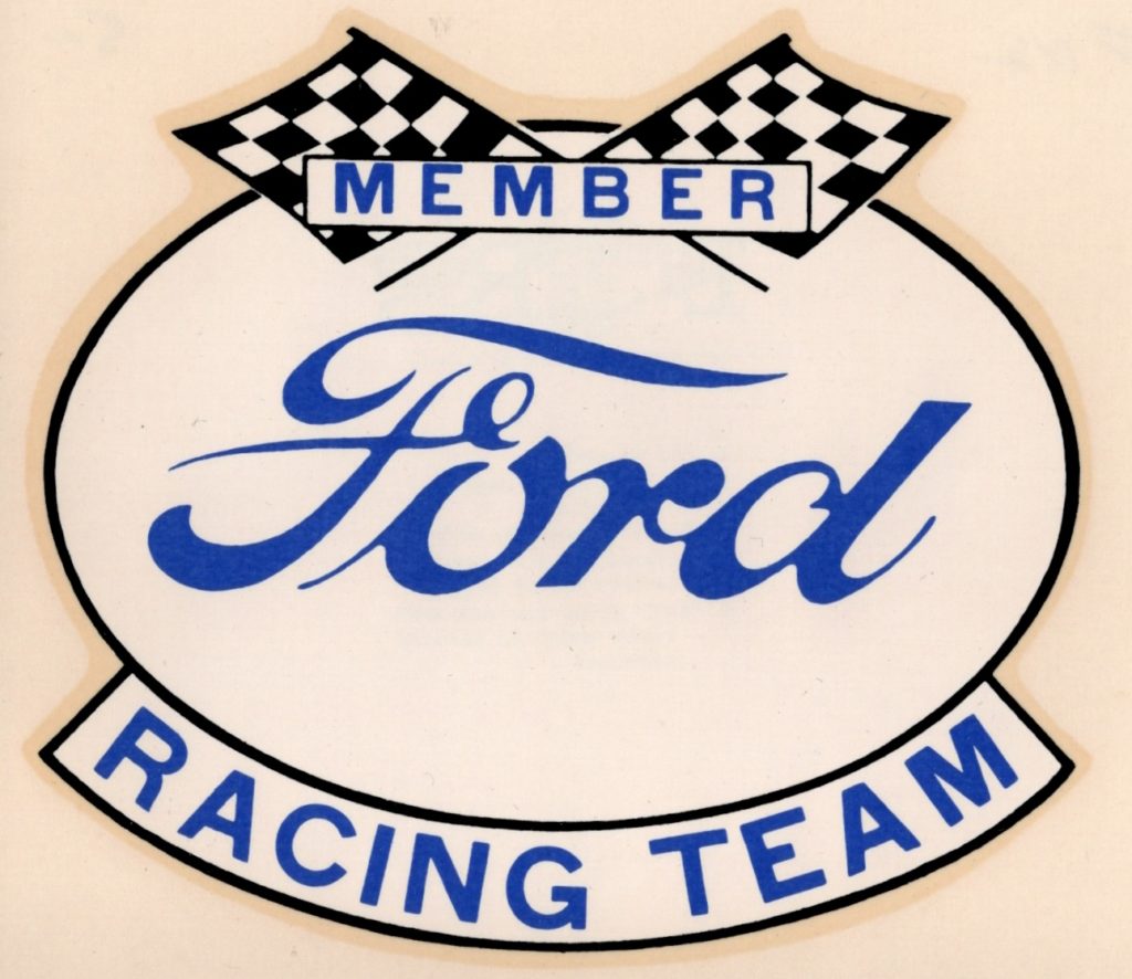 Ford Racing Team Member Decal