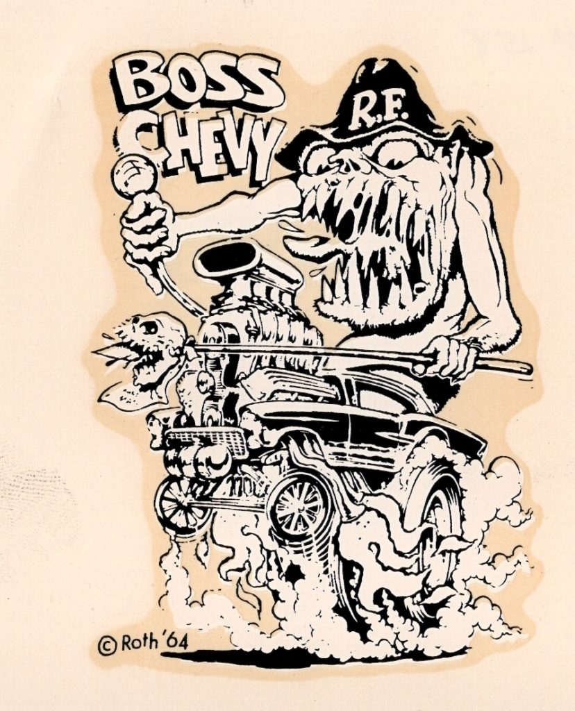 Boss Chevy Decal – WACKO Los Angeles