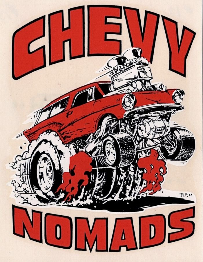 Chevy Nomads Decal – WACKO Los Angeles