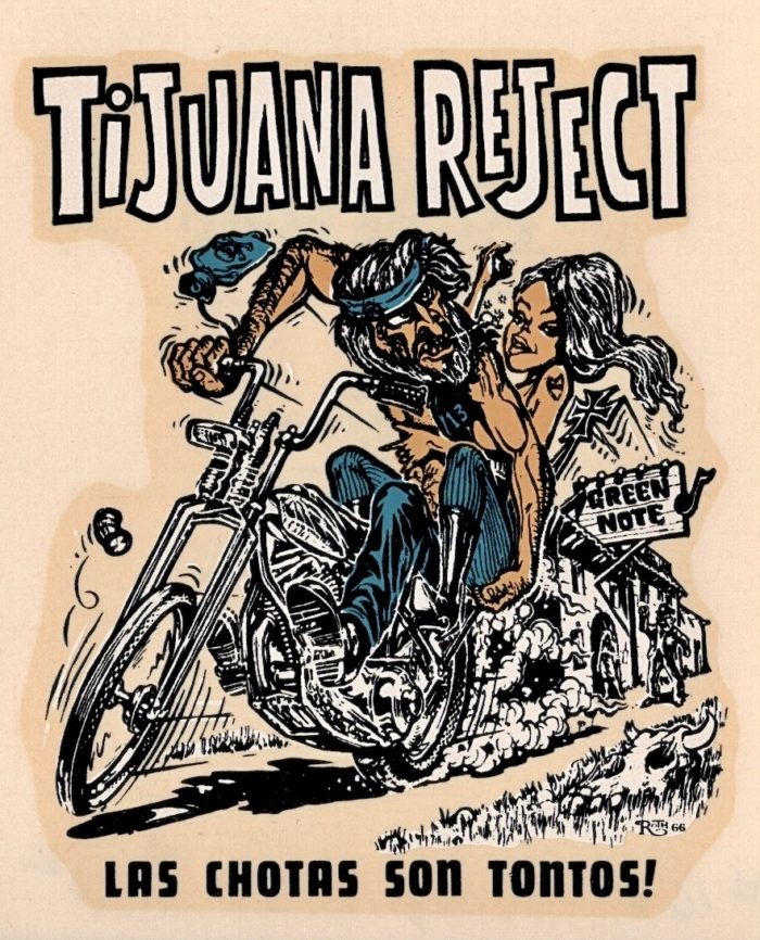 Tijuana Reject Decal – WACKO Los Angeles