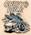 Chevy’s Rule Decal – WACKO Los Angeles