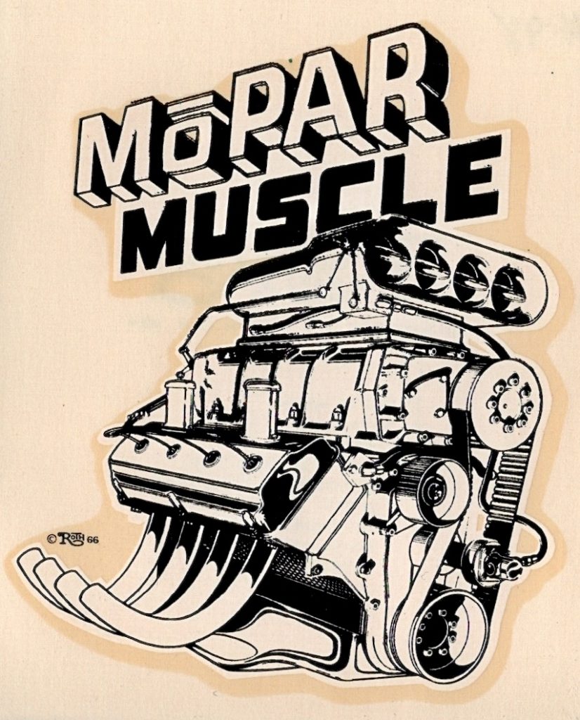 Mopar Muscle Decal – WACKO Los Angeles