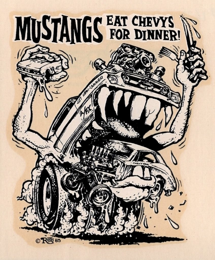 Ed Roth Mustang Art