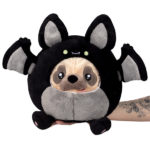 Undercover Pug in Bat 7″ Squishable – WACKO Los Angeles