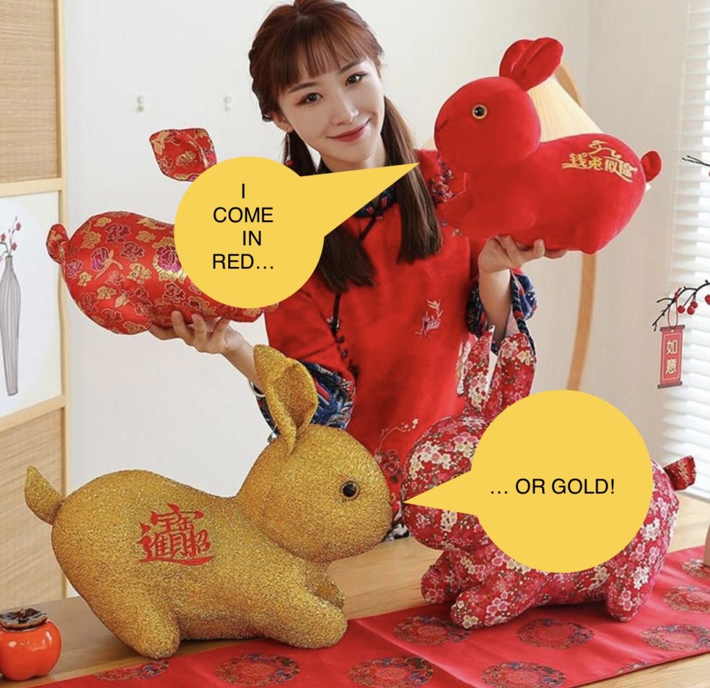 Year of the Rabbit 12” Plush – WACKO Los Angeles