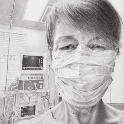Laurie Lipton Drawing – WACKO Los Angeles