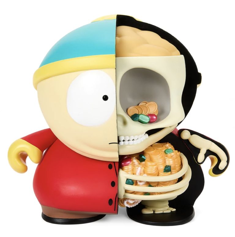 Treasure Cartman Anatomy 8” Art Vinyl Figure – WACKO Los Angeles