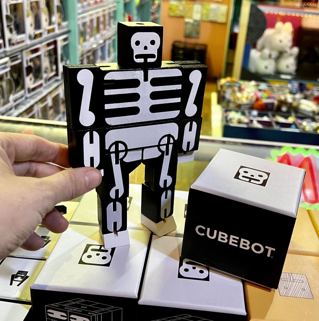 Skeleton Cubebot Small – WACKO Los Angeles