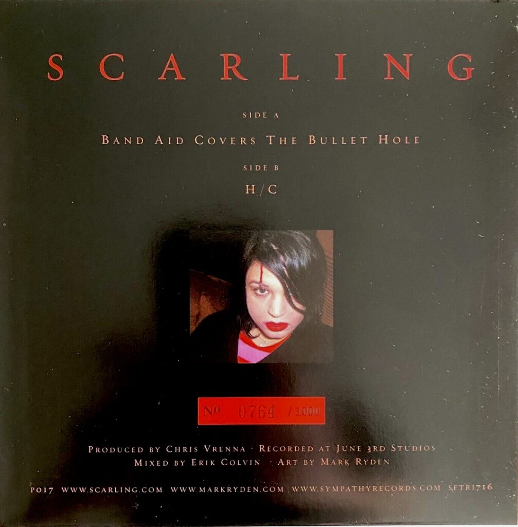 Scarling: Band Aid Covers the Bullet Hole 45 RPM – WACKO Los Angeles