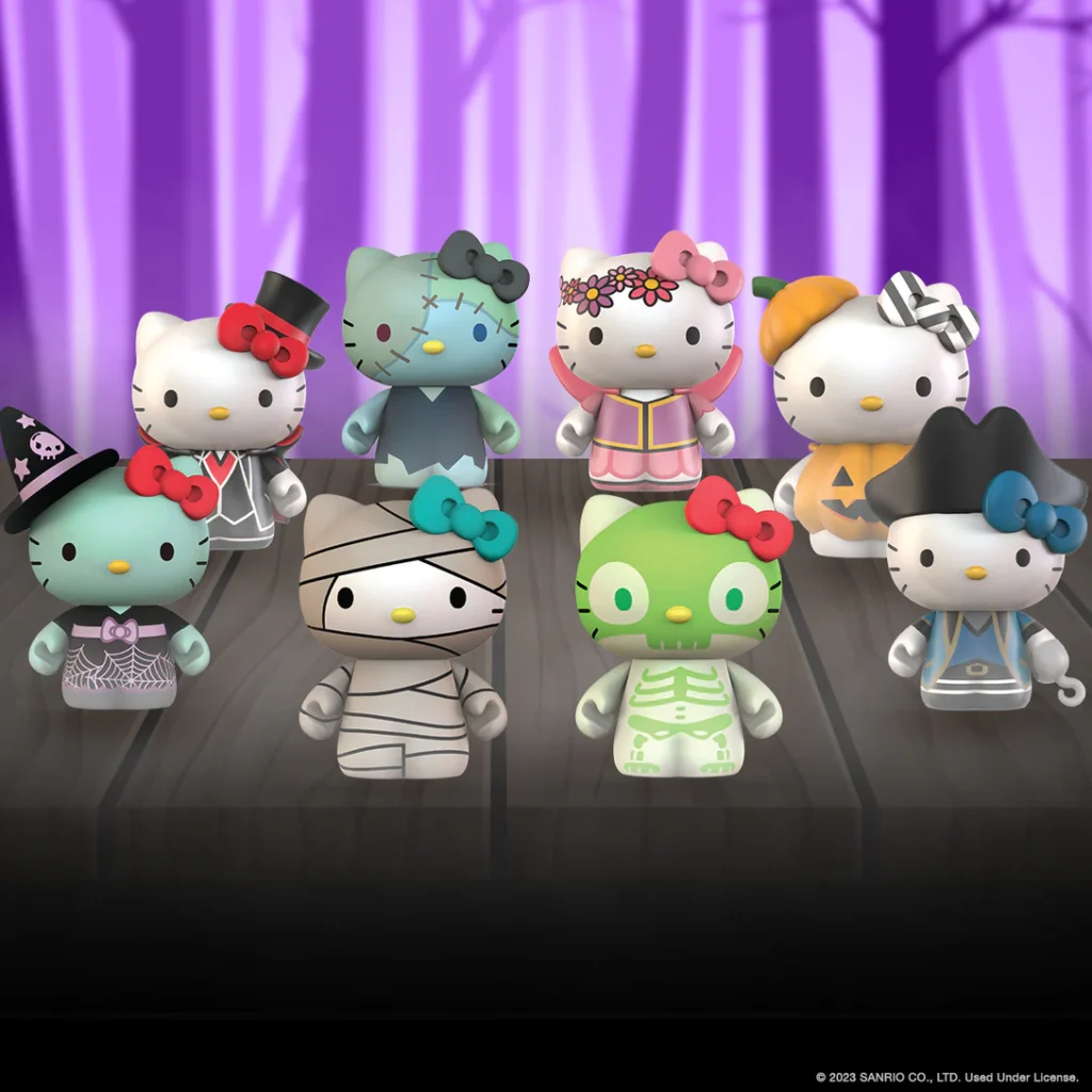 Hello Kitty Halloween Costume Limited Edition Vinyl Mini Figures ...