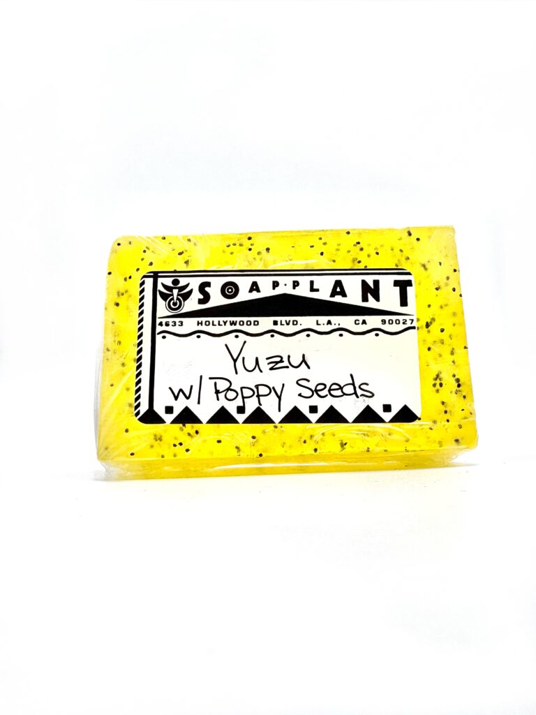 Yuzu Soap With Poppy Seeds – WACKO Los Angeles